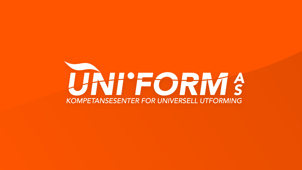 Uni-Form AS – Kompetansesenter for universell utforming